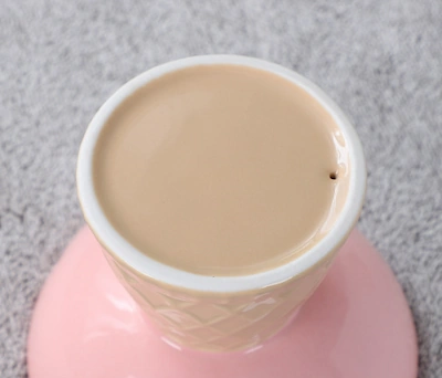 Ice Cream Cone Ceramic Cat Bowl - ModernTurtle.com